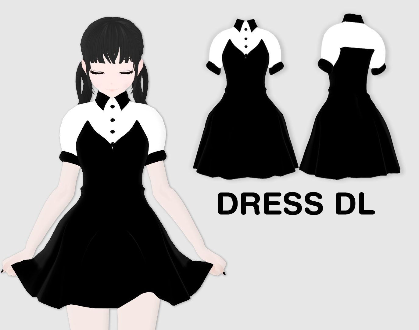 MMD Dress DL by UnluckyCandyFox on DeviantArt