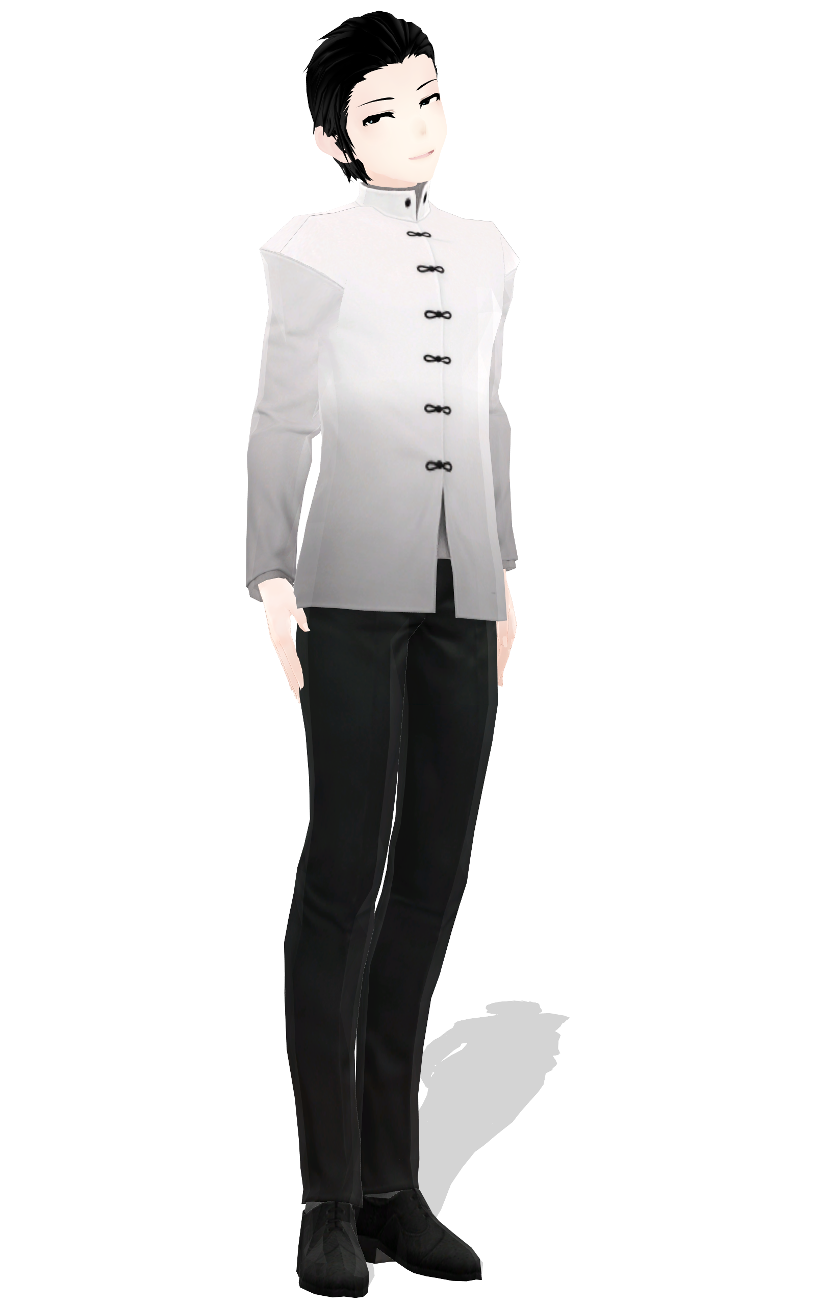 [MMD] Male Qipao DL by UnluckyCandyFox on DeviantArt