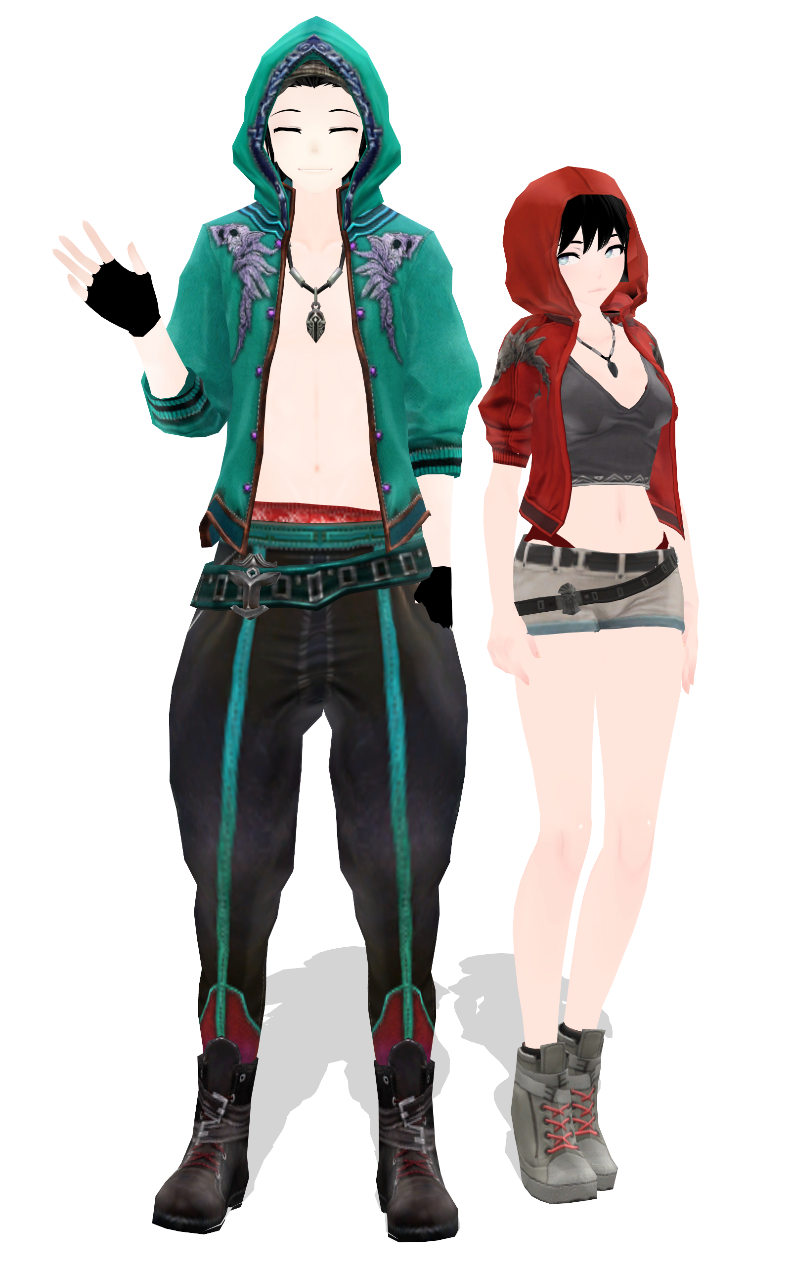 [MMD] Outfit DL by UnluckyCandyFox on DeviantArt
