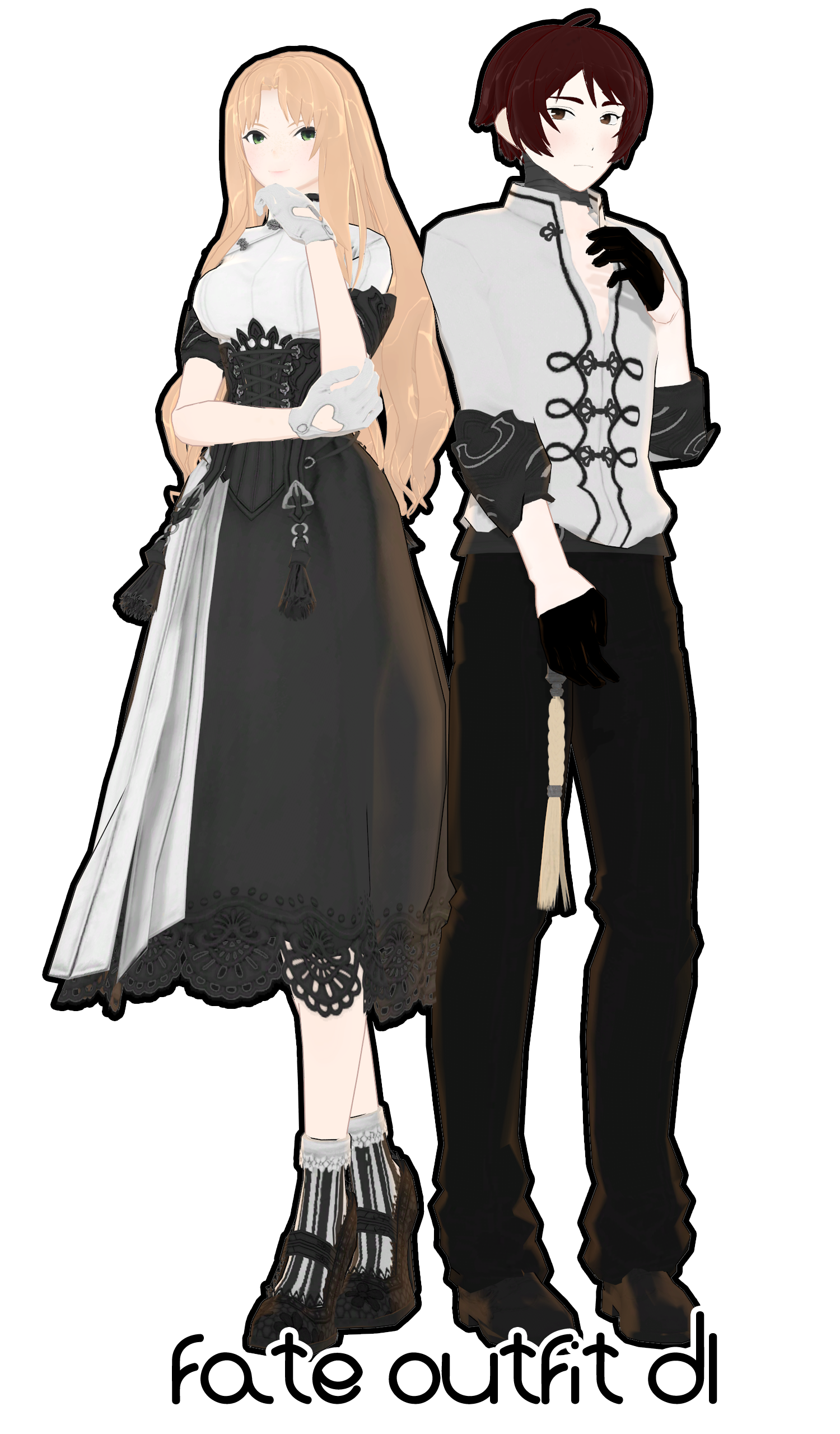 [MMD DL] Fate Outfit by UnluckyCandyFox on DeviantArt