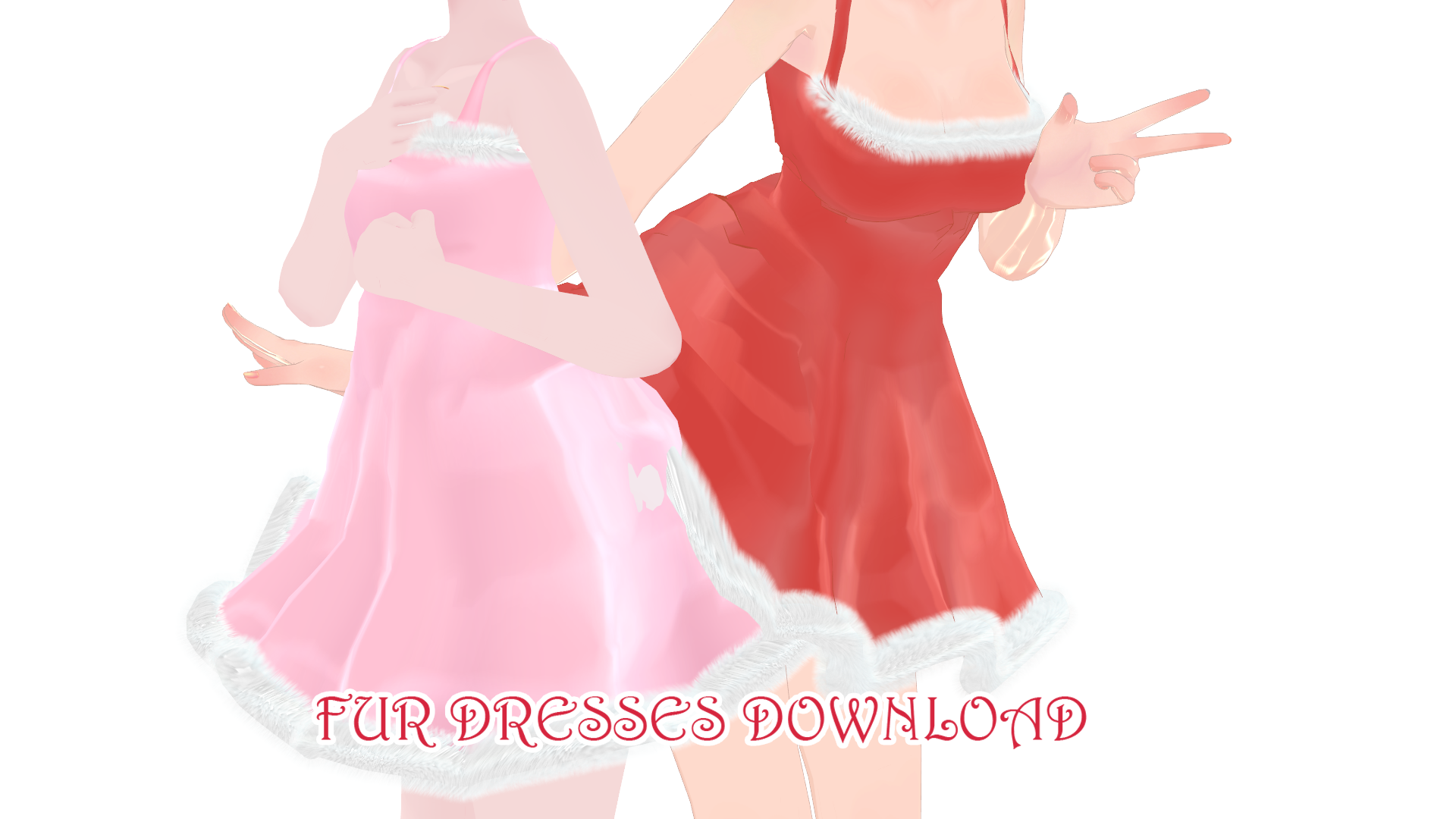 [MMD DL] Fur dress by UnluckyCandyFox on DeviantArt