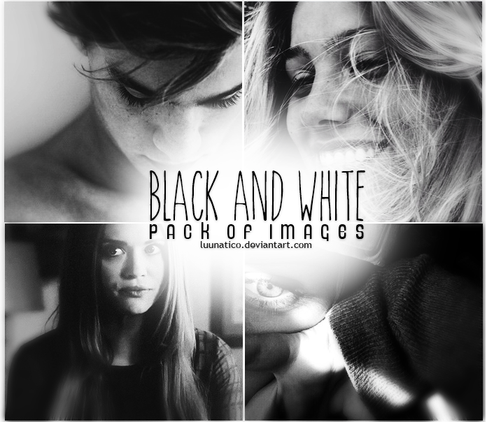 Black and White Pack of Images by Luunatico on DeviantArt