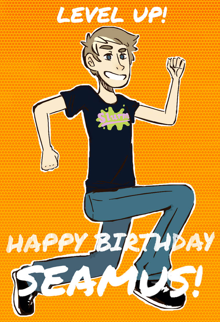 Happy Birthday Seamus! by SpiffyFedoraFox on DeviantArt