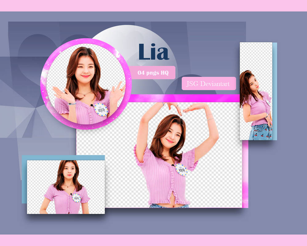 Lia (ITZY) pack png by JuicySecretGirl on DeviantArt
