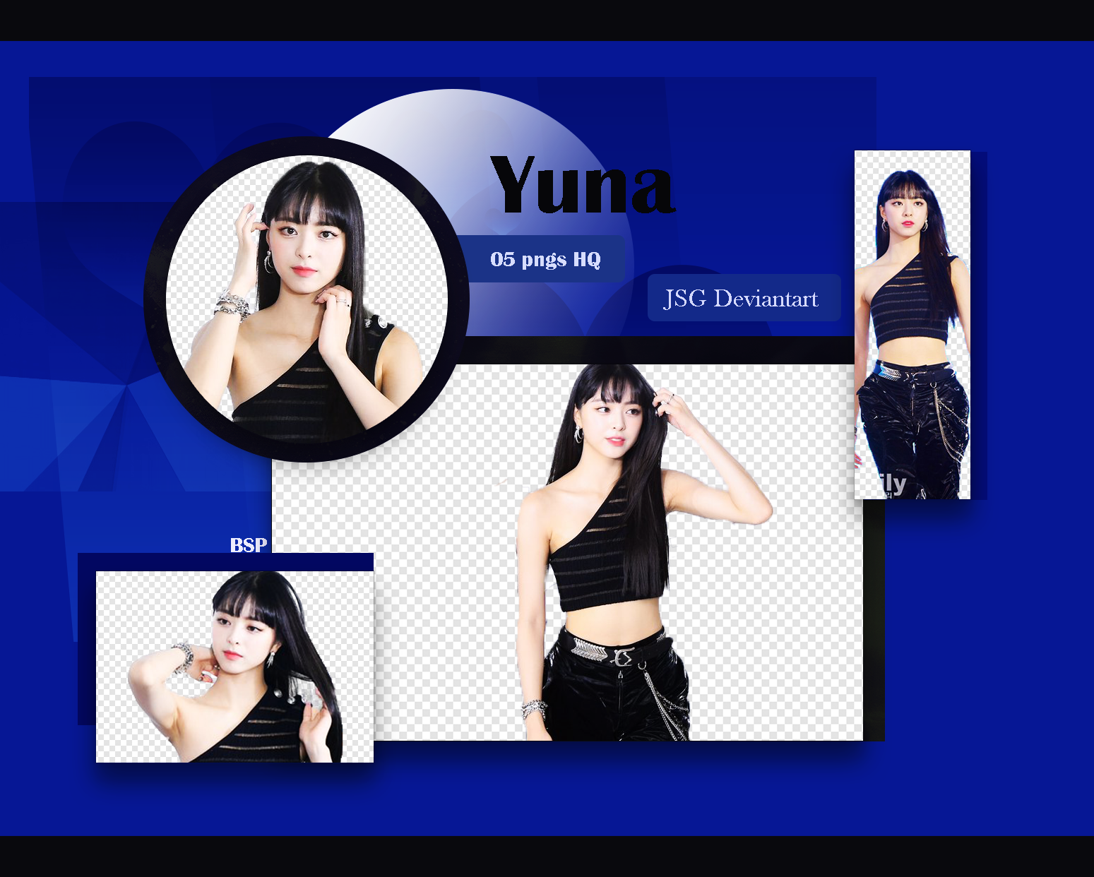 Yuna (ITZY) pack png by JuicySecretGirl on DeviantArt