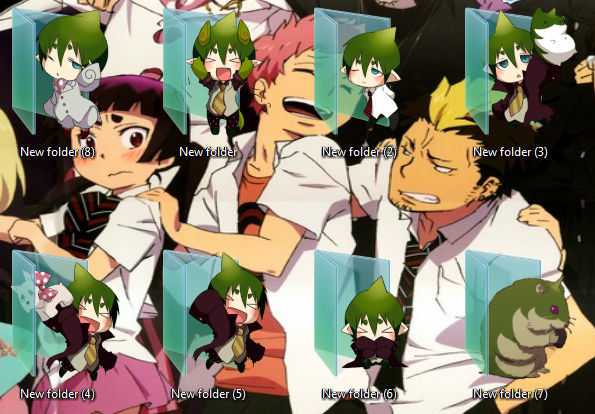 Amaimon Folder Icons by Ginokami6 on DeviantArt