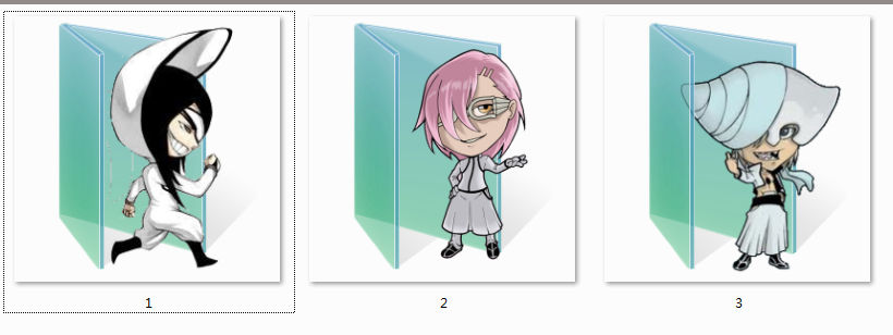 Bleach Folder Icons 3 by Ginokami6 on DeviantArt
