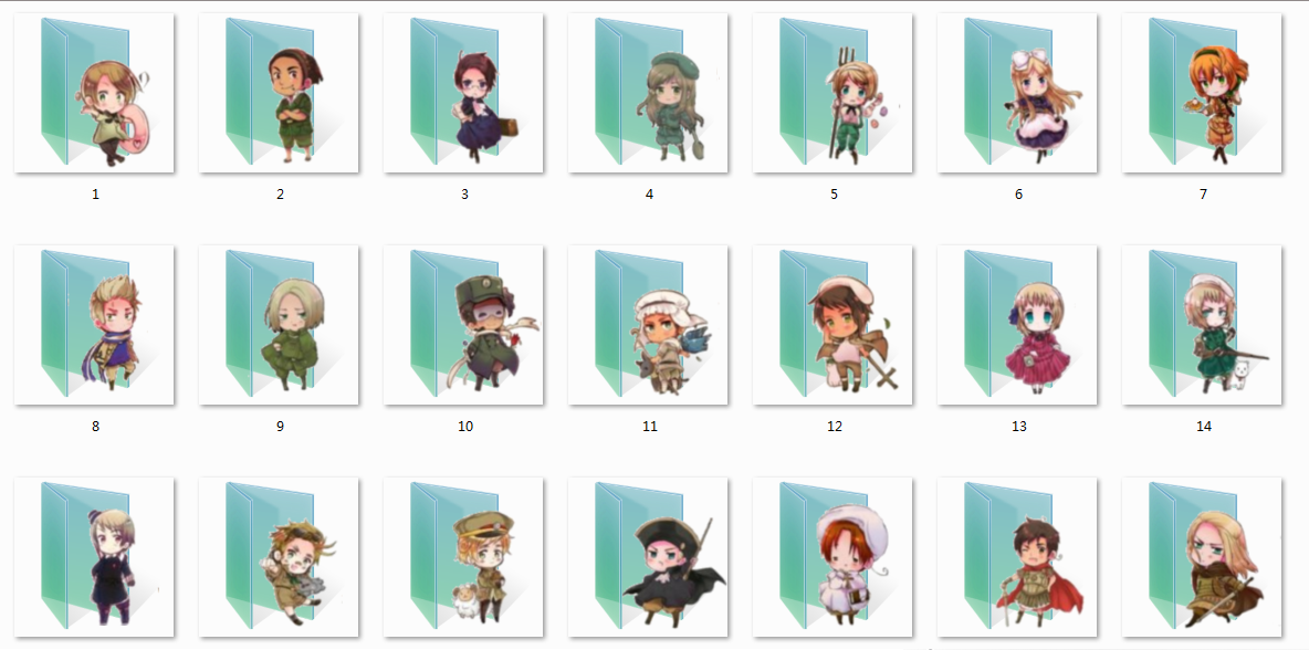 APH folder icons - Others by Ginokami6 on DeviantArt