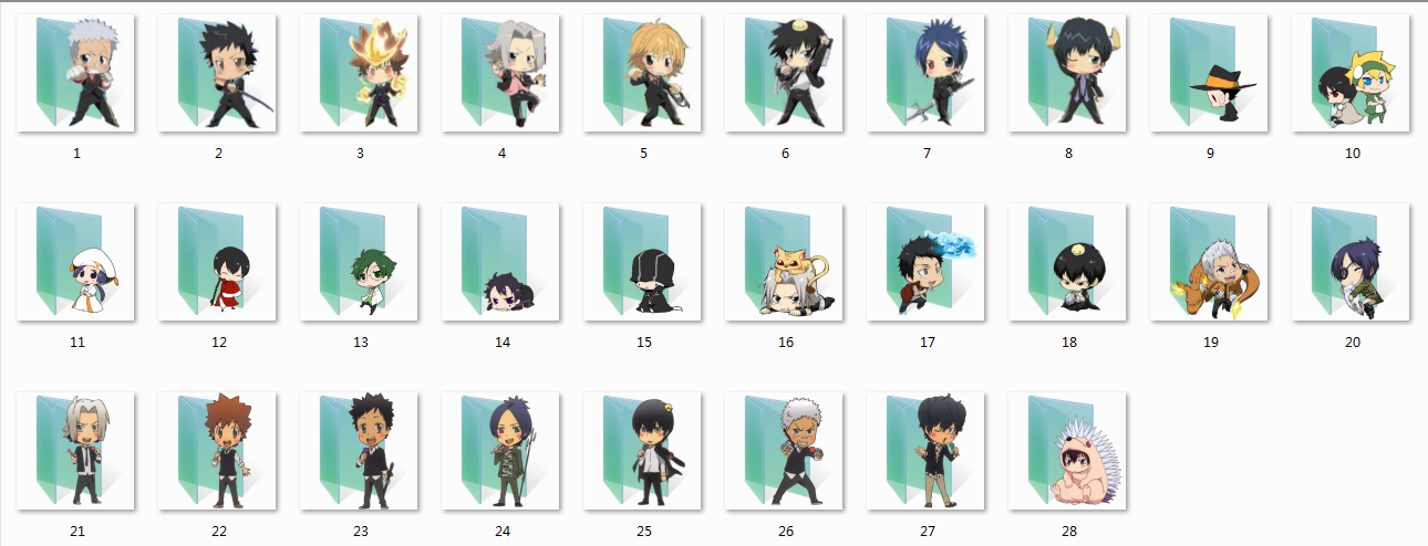 KHR folder icons by Ginokami6 on DeviantArt