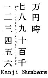 Kanji numbers by touched by Touched-by-Maddness on DeviantArt