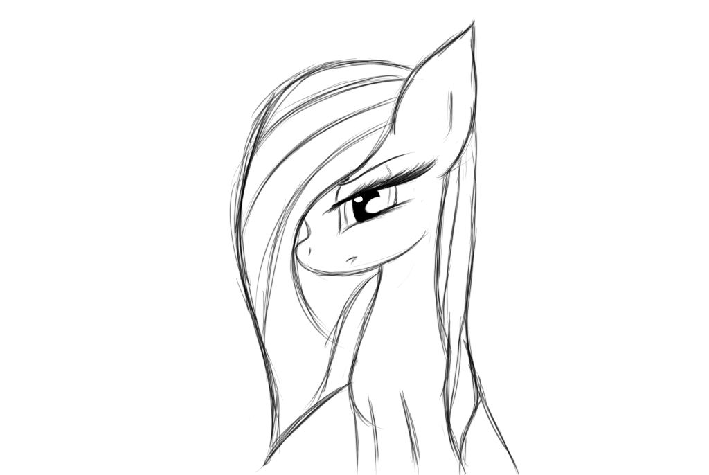 Pinkamena Diane Pie Sketch by derpy11 on DeviantArt
