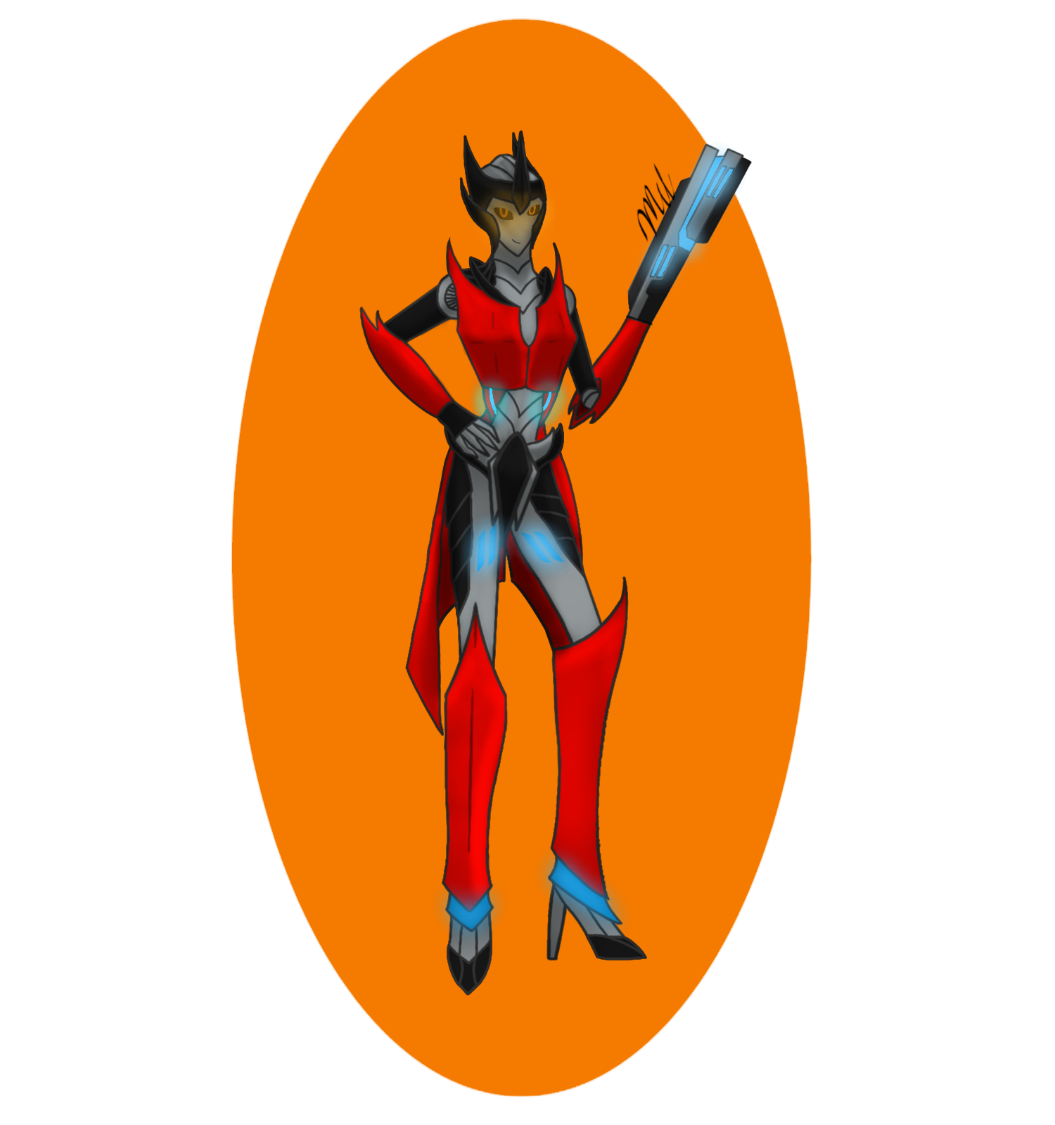 Salvatrix ( Re-Draw) by Cyberwolf02 on DeviantArt