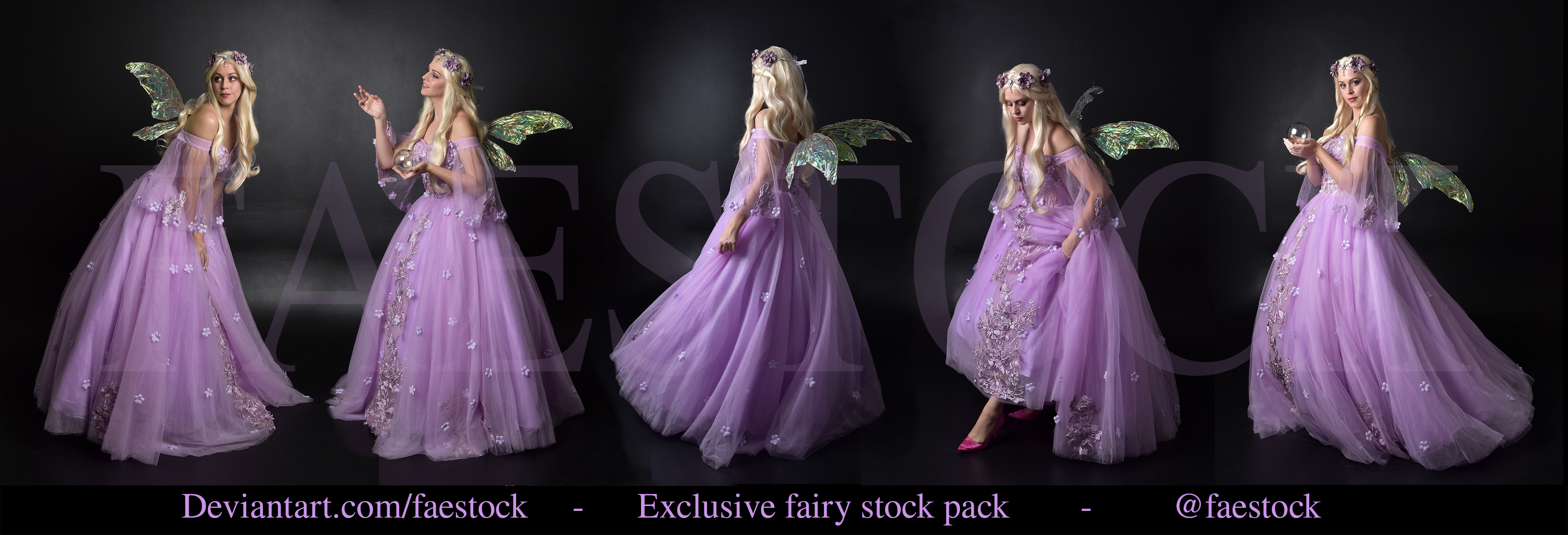 Exclusive purple fairy stock pack by faestock on DeviantArt