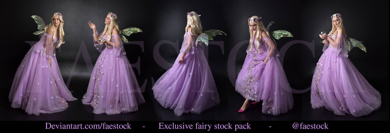 Exclusive purple fairy stock pack by faestock on DeviantArt