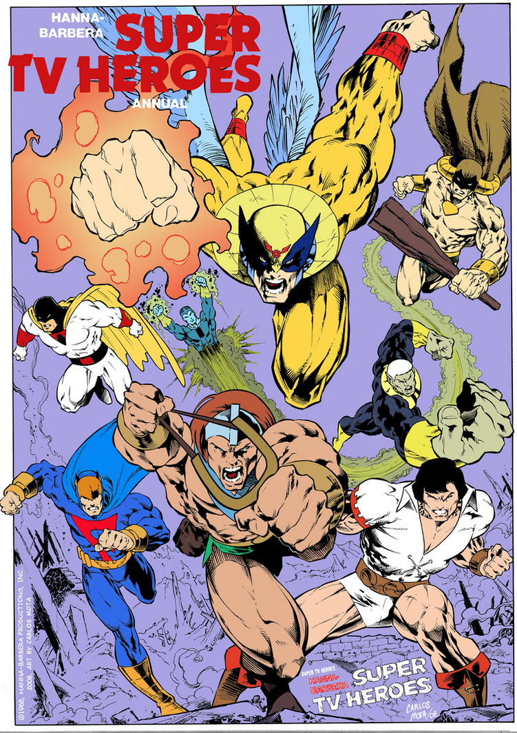 Hanna barbera superheroes store