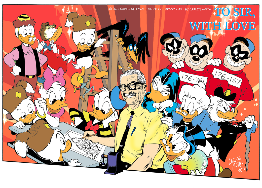 Carl Barks By Carlosmota On Deviantart