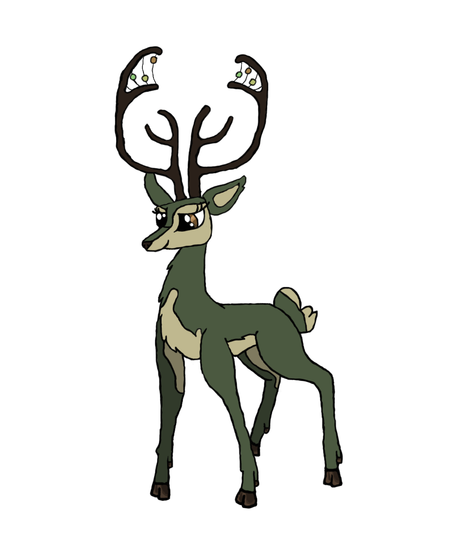 Reindeer mlp OC by RavenMouse on DeviantArt