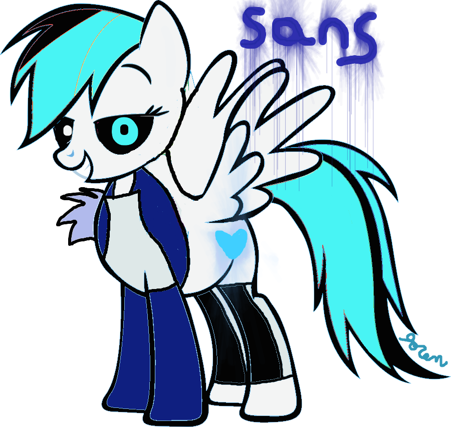 MLP Sans by RenaRouge52 on DeviantArt