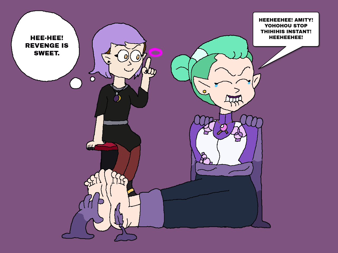 Amity's Revenge by Axmarsonicfan121 on DeviantArt