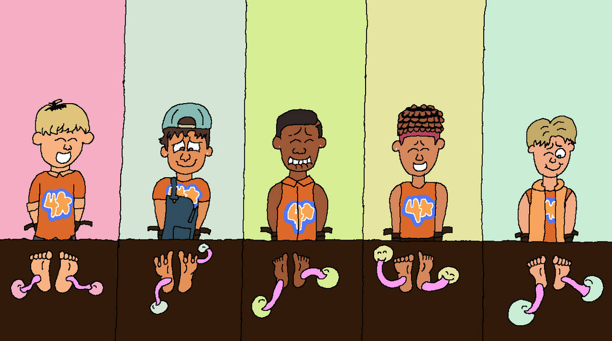 Turning Red: 4 TOWN Tickled/Lickled by Axmarsonicfan121 on DeviantArt