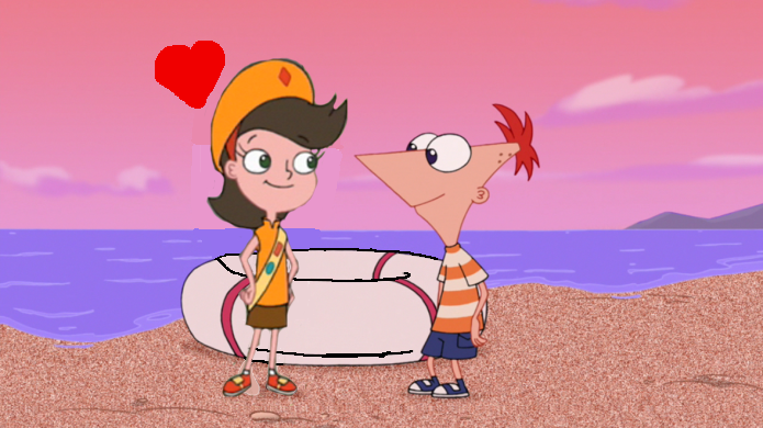 Adyson And Phineas by bigpurplemuppet99 on DeviantArt