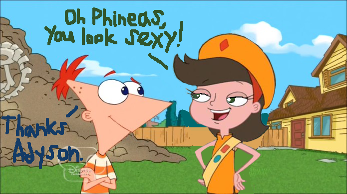 Phineas And Ferb Adyson And Phineas