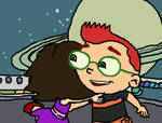 Little Einsteins- Leo and June Hug by bigpurplemuppet99 on DeviantArt