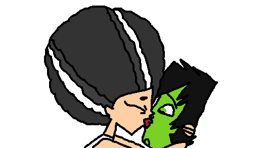 TDI Heather and Trent Frankenstein Kiss #63 by bigpurplemuppet99 on ...