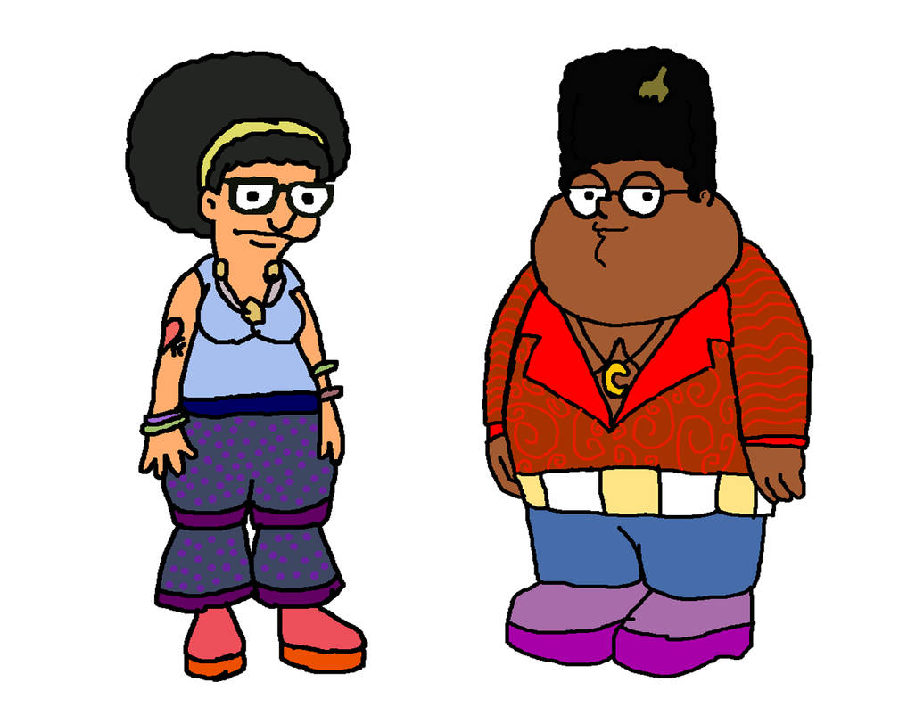 Tina and Cleveland Jr. 70s style by bigpurplemuppet99 on DeviantArt