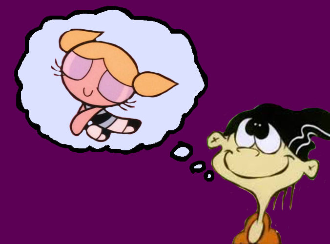 Art Trade- Edd x Bubbles by bigpurplemuppet99 on DeviantArt