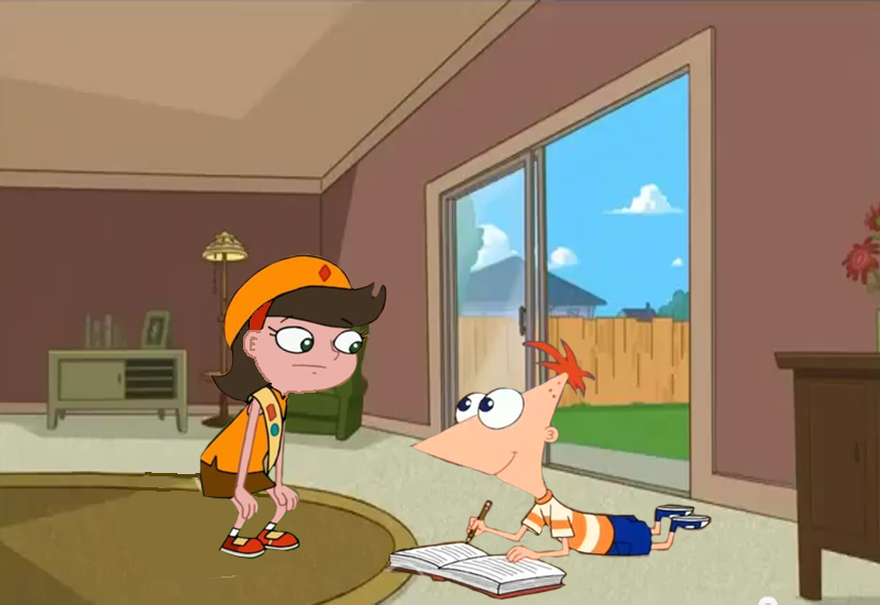 Adyson and Phineas #81 by bigpurplemuppet99 on DeviantArt