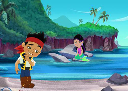 Jake and Marina Looking at each other by bigpurplemuppet99 on DeviantArt