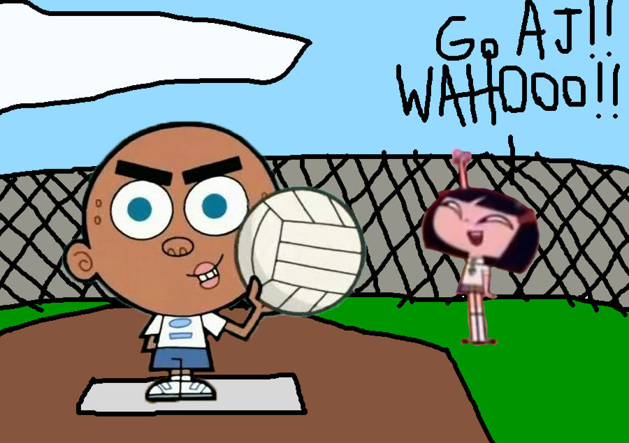 AJ x Kitty #17 by bigpurplemuppet99 on DeviantArt