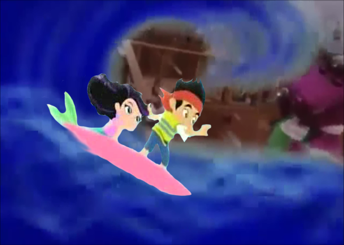 Jake and Marina Catch A Wave by bigpurplemuppet99 on DeviantArt