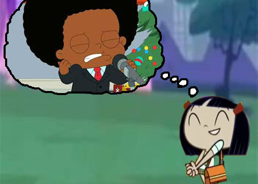 Kitty Ko thinking of Rallo by bigpurplemuppet99 on DeviantArt