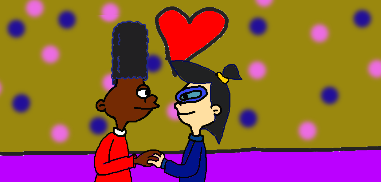 Gerald and Phoebe Cute Stare by bigpurplemuppet99 on DeviantArt