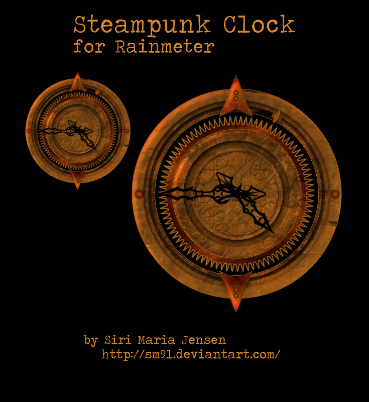 Steampunk Clock by RestlessLynx on DeviantArt