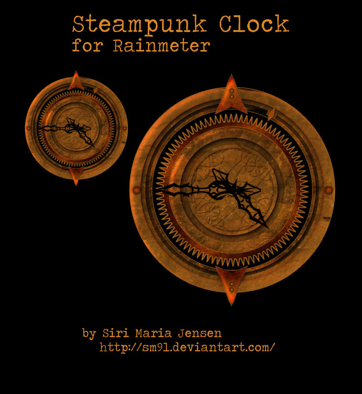 Steampunk Clock by RestlessLynx on DeviantArt