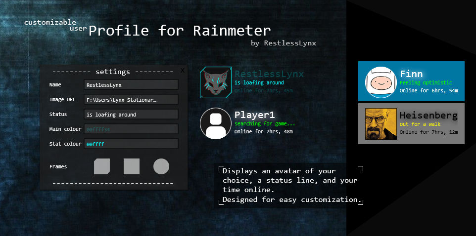 Profile 1.0 by RestlessLynx on DeviantArt