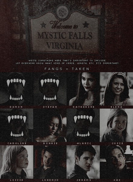 TVD Most Wanted Banner by sbcoloring on DeviantArt