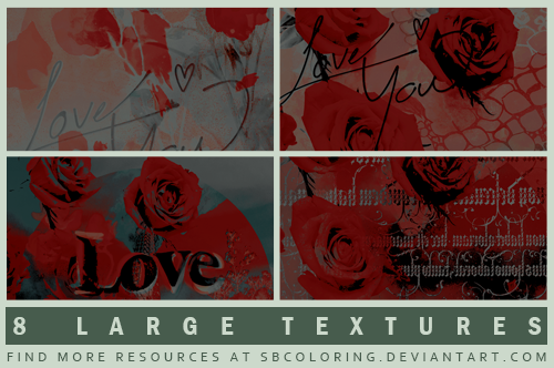 My Valentine Texture Pack by sbcoloring on DeviantArt