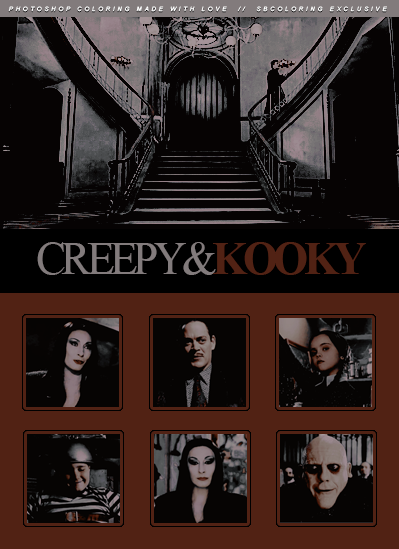 Creepy Kooky Premium PSD by sbcoloring on DeviantArt