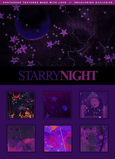 Starry Night Premium Textures by sbcoloring on DeviantArt