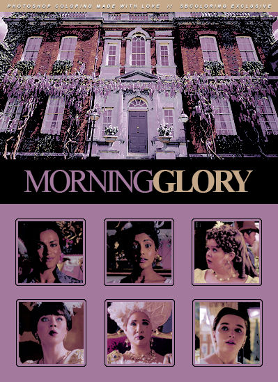 Morning Glory PSD by sbcoloring on DeviantArt