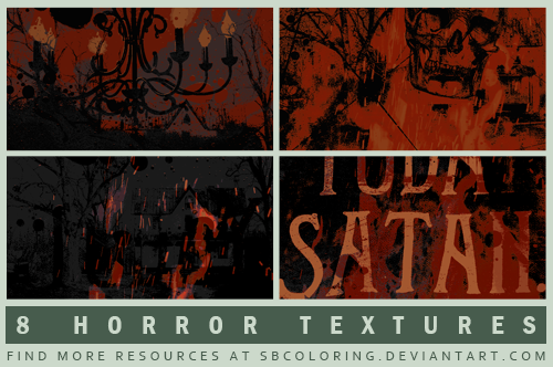 8 Horror Texture Pack by sbcoloring on DeviantArt