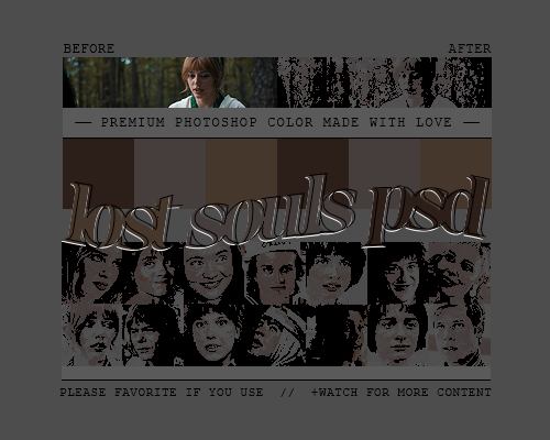 Lost Souls Premium PSD by sbcoloring on DeviantArt
