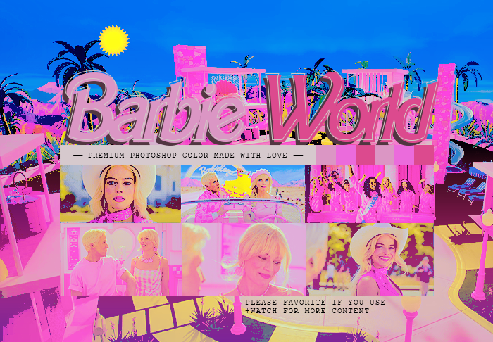 Barbie World PSD by sbcoloring on DeviantArt