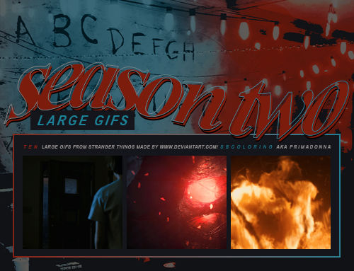 Stranger Things Gif Pack - Season Two by sbcoloring on DeviantArt
