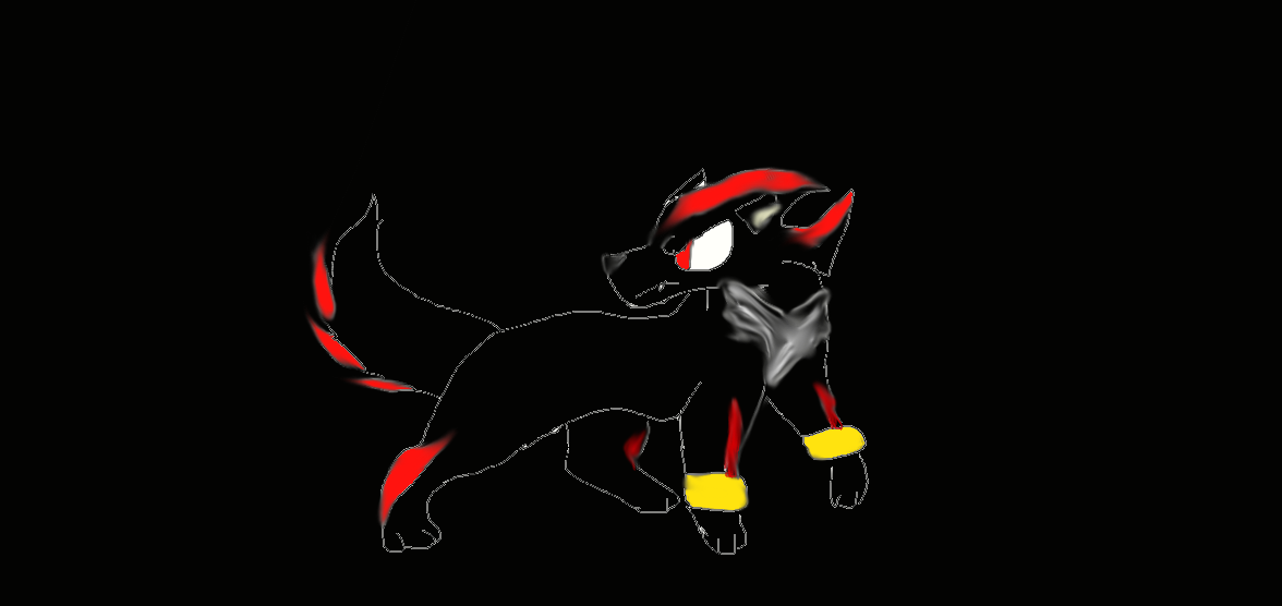 shadow the wolf by yamper0 on DeviantArt