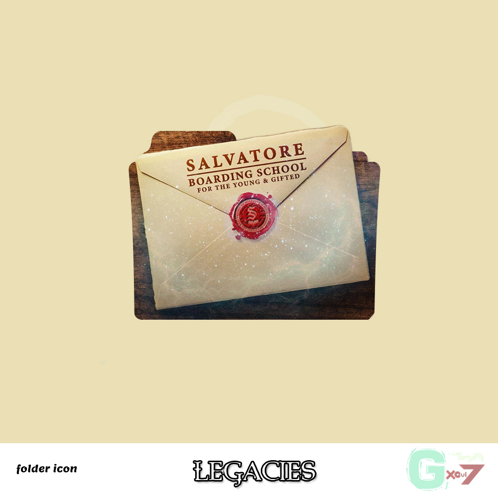 Legacies Season 1 episode 1 folder icon by Gebiyana on DeviantArt